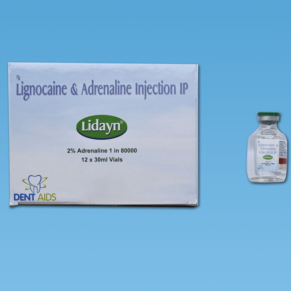 Buy Lidayn Anaesthetic Injection | 1:80000 | 30ml – STIM
