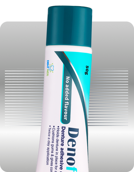 Buy STIM Denofit Cream | Denture Adhesive Cream Online – Stim Brushes