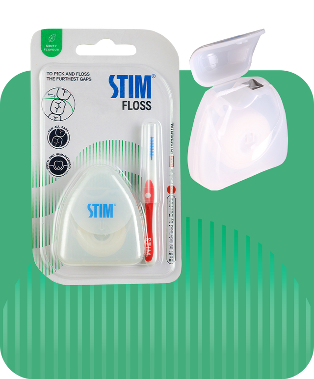 Buy STIM Floss | Interdental Cleaner Dental Floss Online – Stim Oral Care