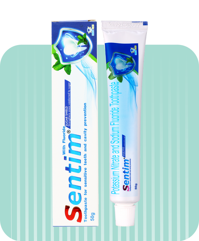 Buy Sentim Toothpaste For Teeth Sensitivity Tube of 50g – STIM