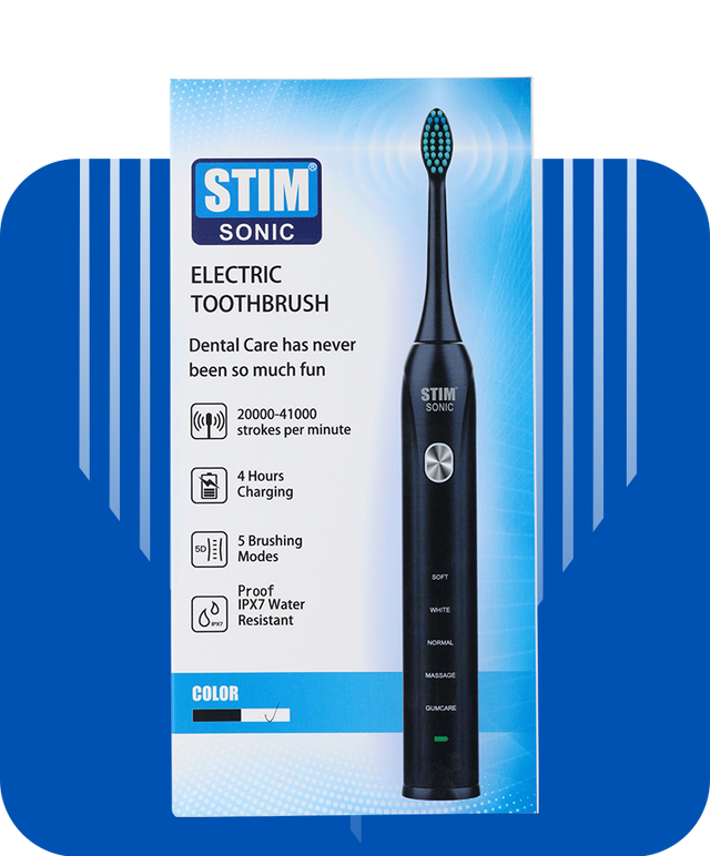 STIM Sonic Electric Toothbrush Online | First Buy, 10% OFF – Stim Oral Care